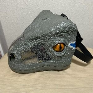 Mattel | Other | Mattel Jurassic World Park Chomp N Roar Velociraptor ...